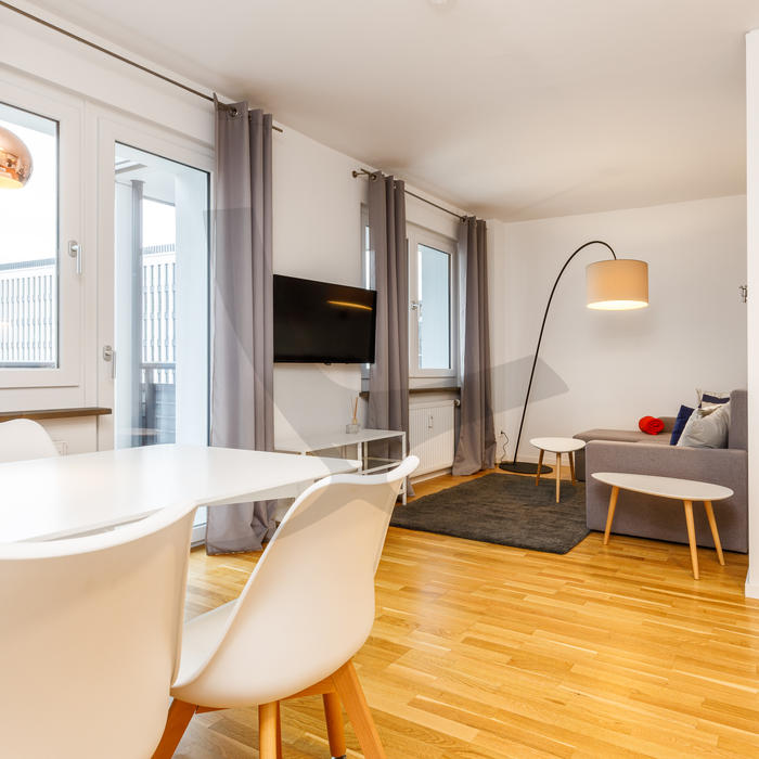 Modern Urban living: Quiet flat with balcony in a central... » coming home